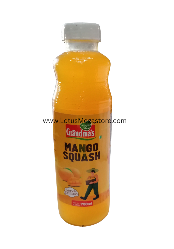 Grandmas Mango Squash - 700 ml – Lotus Megastore